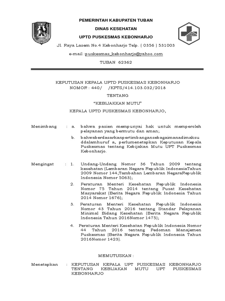 Notulen Workshop Mutu | PDF | Sains & Matematika