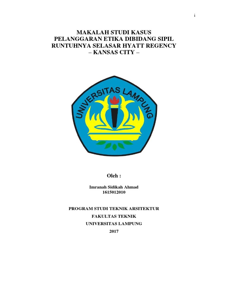 Makalah Studi Kasus Etprof | PDF