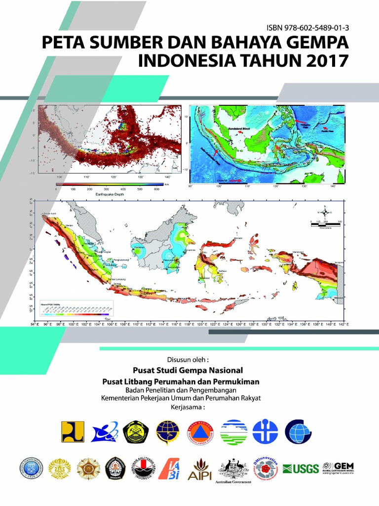 PETA SUMBER DAN BAHAYA GEMPA INDONESIA
