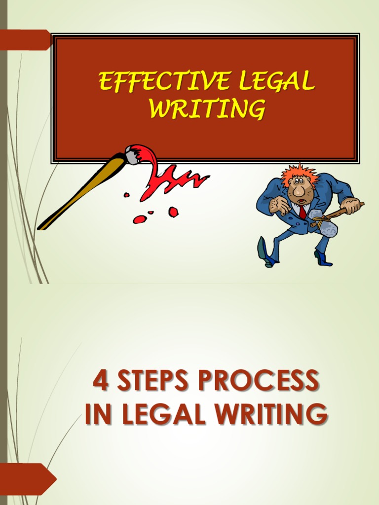 Effective Legal Writing Revised Aug. 8 2018 | PDF | Fraction ...