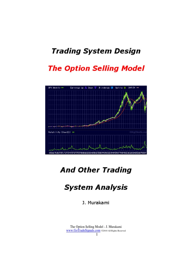 Trading System Design - The Options Selling Model | PDF | Greeks ...