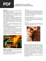 Brick Fire Resistance Ratings Explained | PDF | Brick | Materials