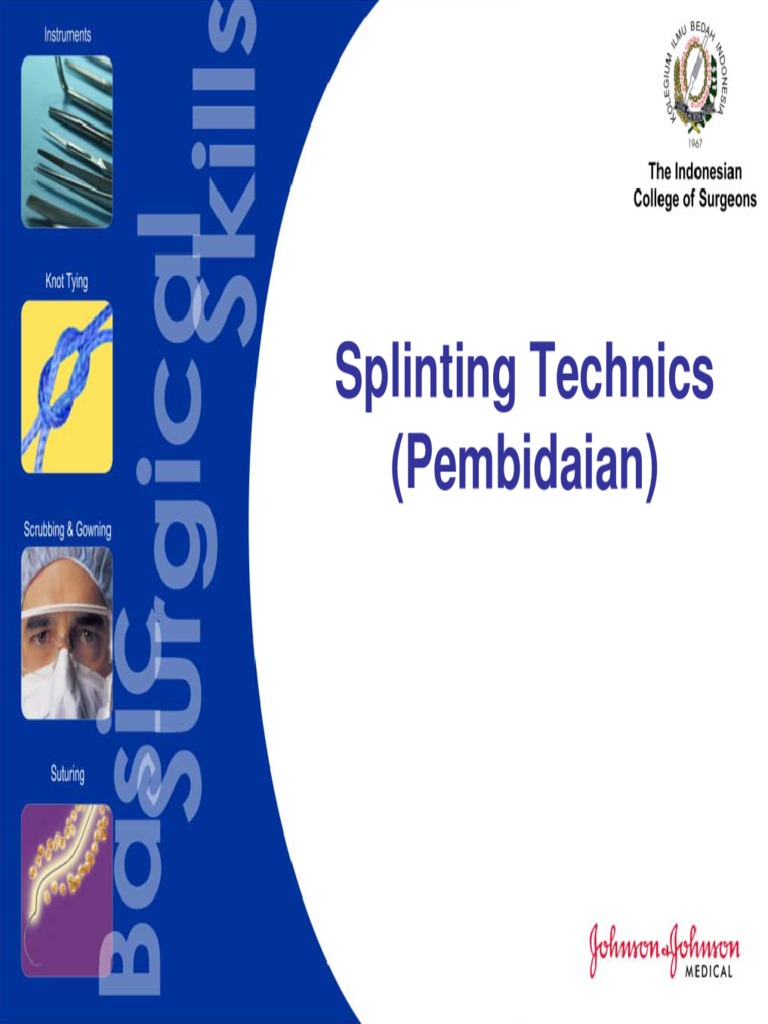 Splinting (Pembidaian) | PDF
