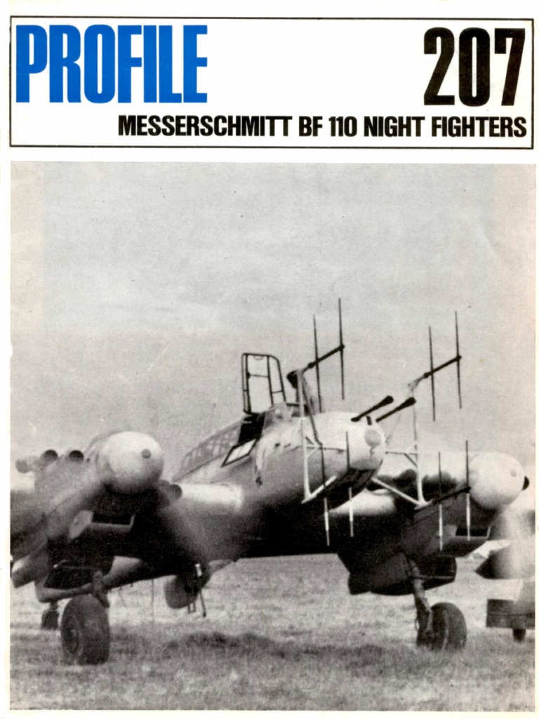 (Aircraft Profile 207) - Messerschmitt BF 110 Night Fighters PDF | PDF