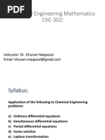 Numerical Methods For The Simulation of Chemical Engineering Processes ...