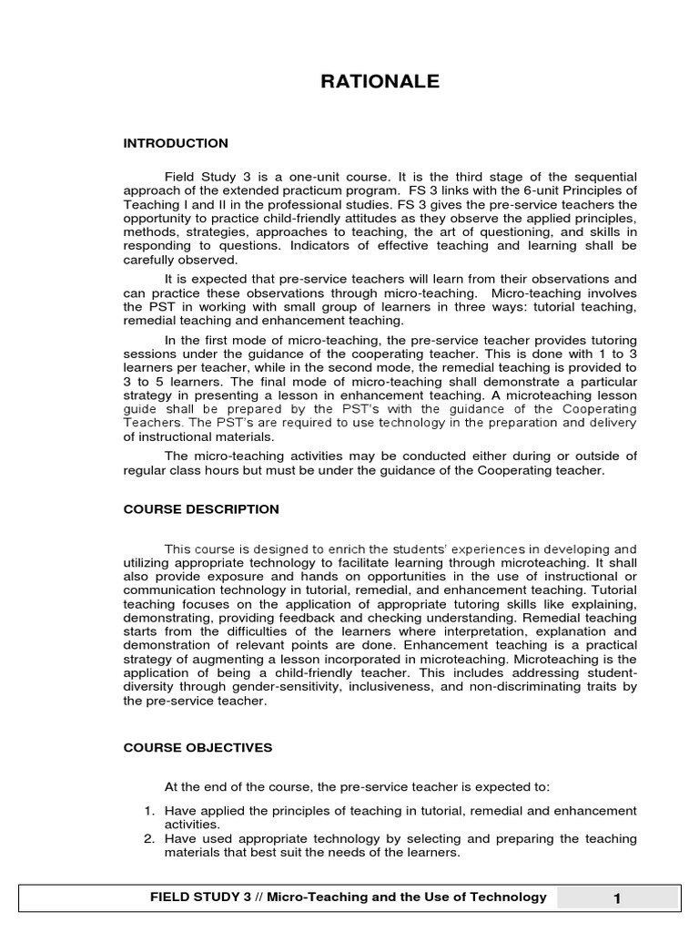 Aaa FS 3 Final | PDF | Teachers | Tutor