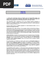 UN Language Framework UN Levels of Language Competence - 0 | PDF ...