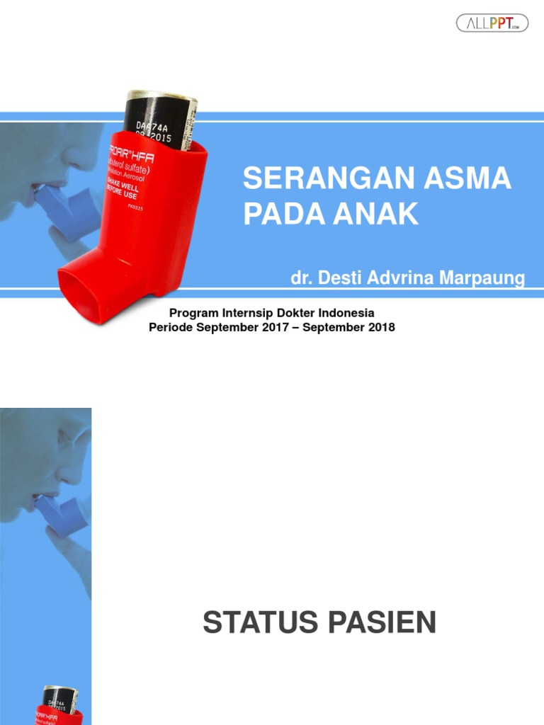 Penanganan Asma pada Anak Usia 9 Tahun | PDF