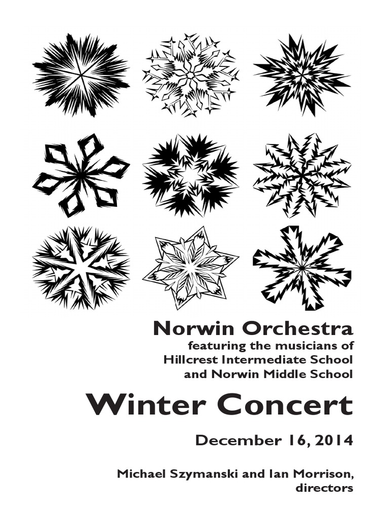 Norwin Winter Concert Highlights | PDF | Music Education | Performing Arts