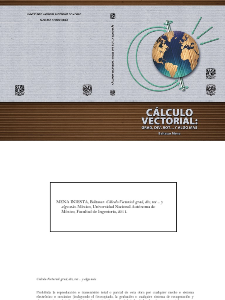 IDR 276 Calculo Vectorial Grad Div Rot PDF | PDF | Espacio vectorial ...