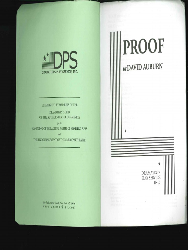 Proof Script PDF | PDF