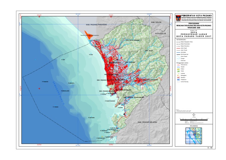 Peta Tata Guna Lahan Kota PDG A2 | PDF