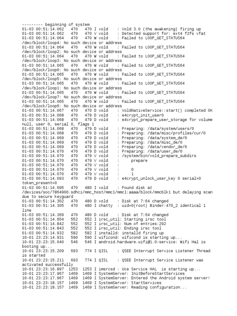 Logcat 1 | PDF | Areas Of Computer Science | System Software