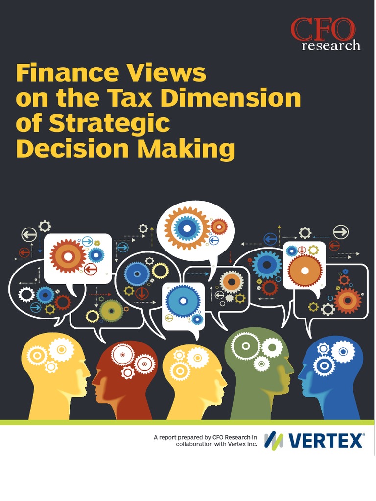 TAX Function | PDF | Chief Financial Officer | Taxes