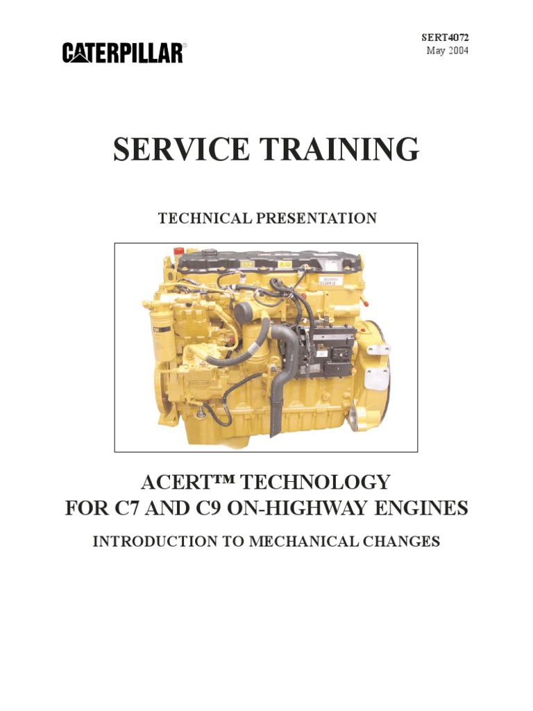 Cat C7 & C9 PDF | PDF | Exhaust Gas | Catalysis