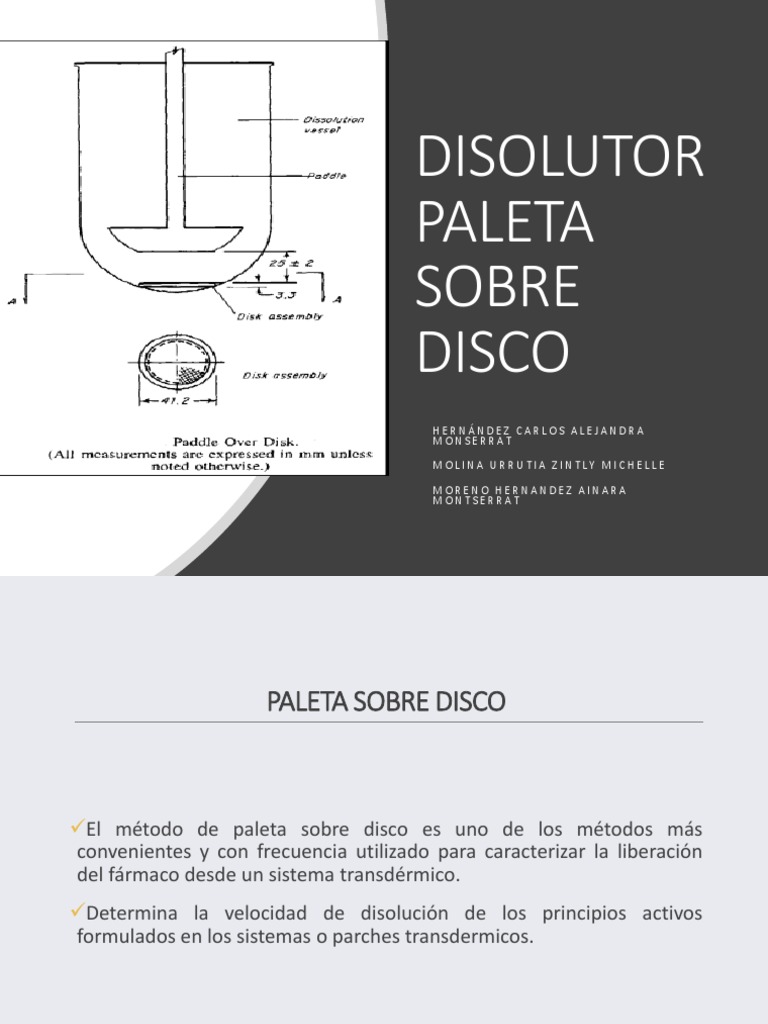 Disolutor V | PDF | Calibración | Química