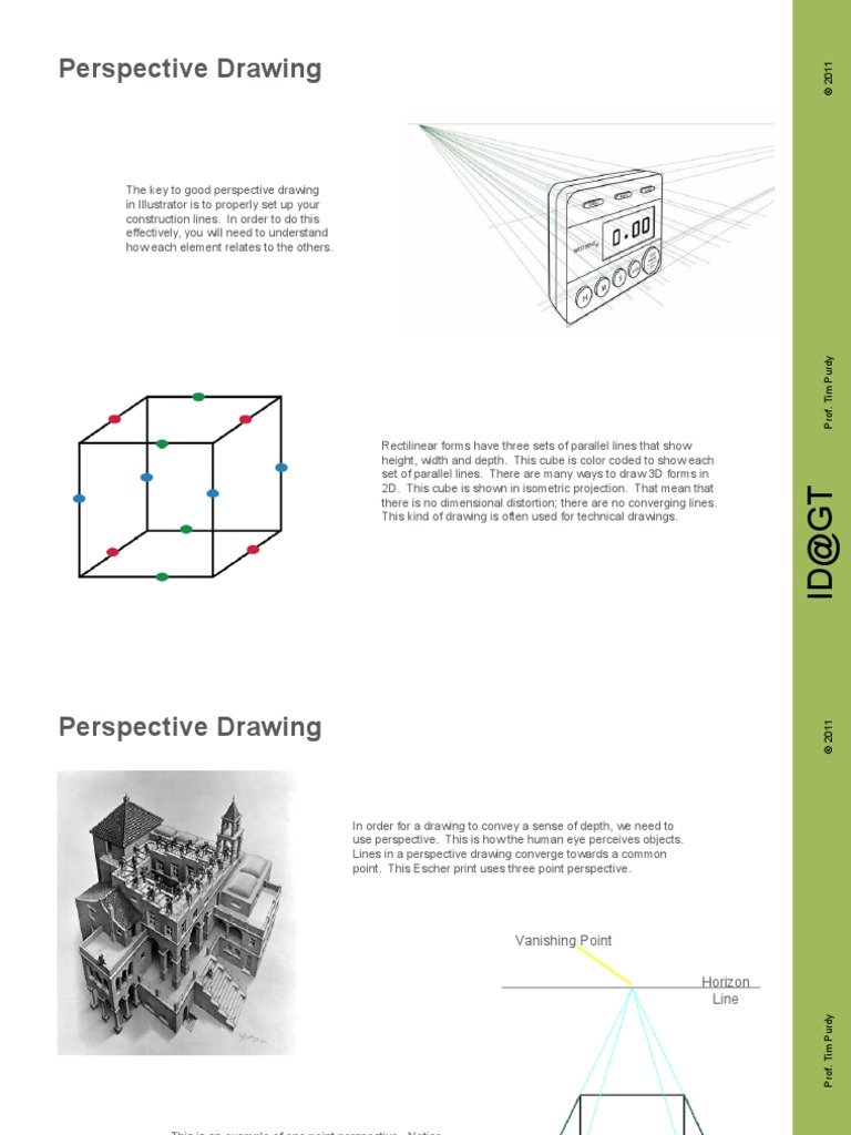 Perspective Theory PDF | PDF | Perspective (Graphical) | Drawing