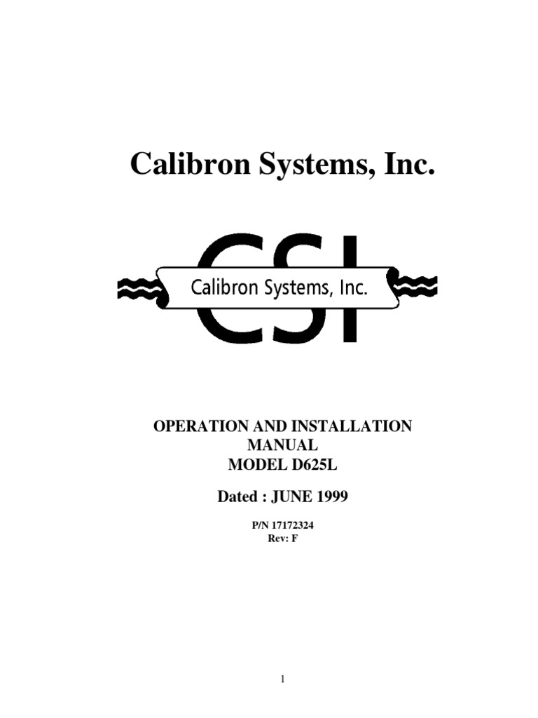 9 DENSITRAK D625 Operation Manual | PDF | Flow Measurement | Density