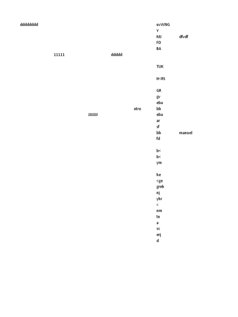 DDDDDDDD Uvwng Y MJ DFVDF FD Ba 11111 DDDDD Tuk H Rs GR GV Eba Otro BB ...