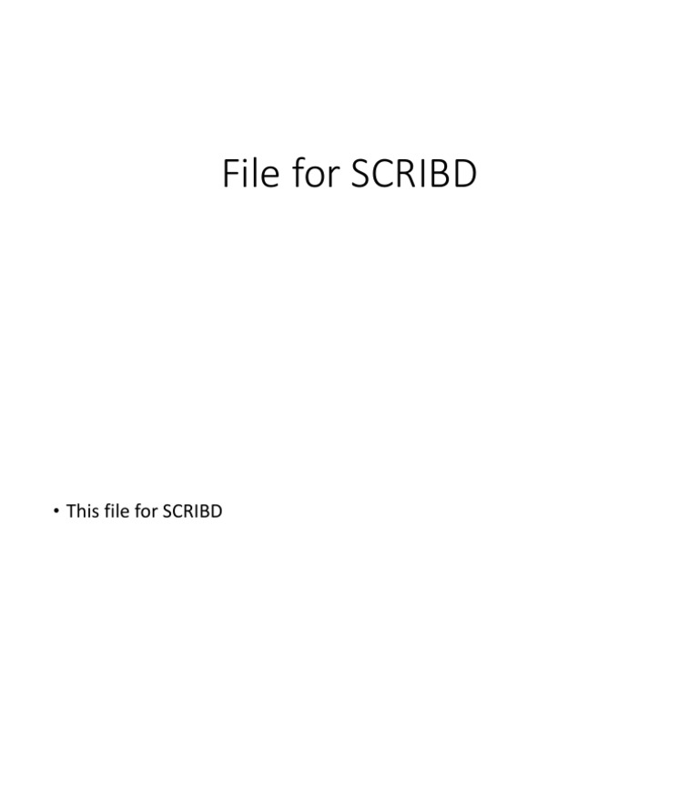Project File | PDF