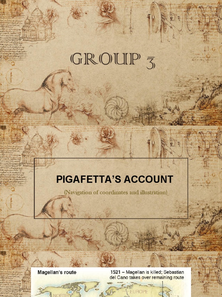 Pigafetta Account | PDF | Exploration | Navigation