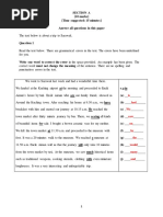 Form 3 English Exam May 2022 | PDF