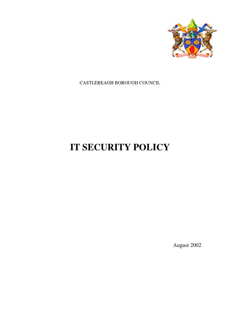IT Security Policy | PDF | Computer Security | Security