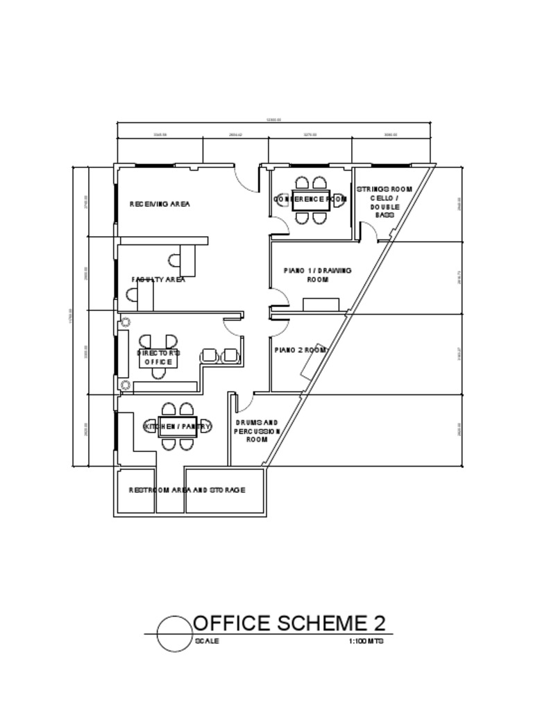 Floor Plan For Irregular Plot | PDF