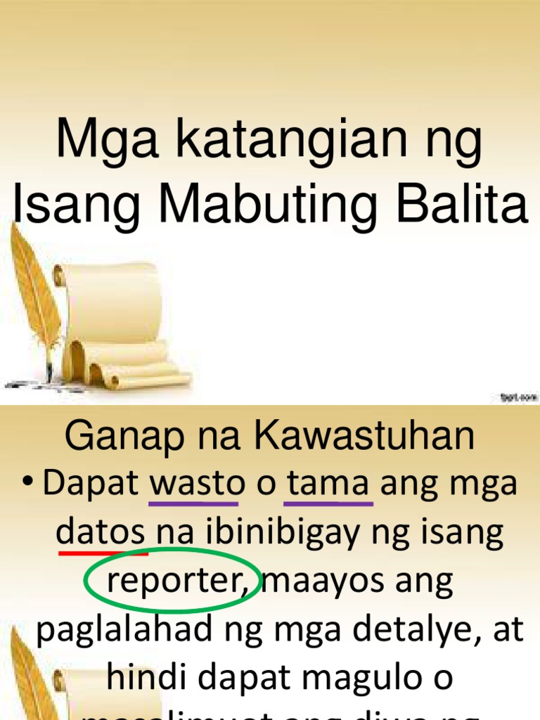 Balita | PDF