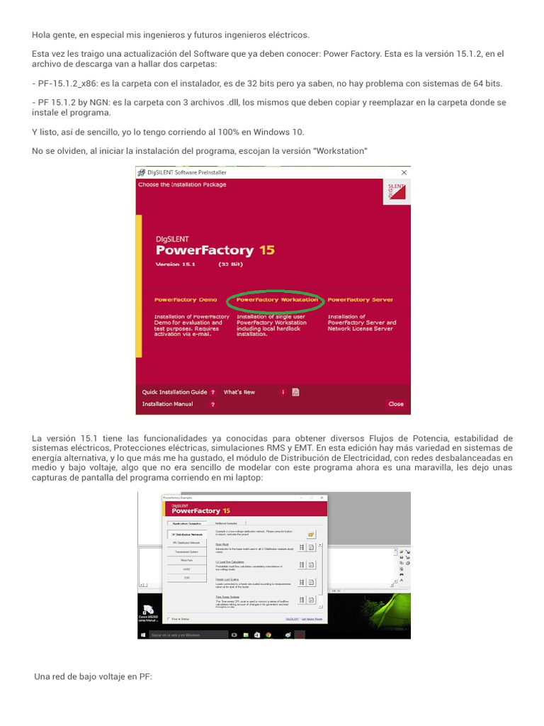 DESCARGAR DIgSILENT Power Factory 15.1.2 y 15.1.7 Con Activador para ...