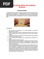 TIEMPO DE SANGRÍA Metodo Duke | PDF | Hemostasia | Plaqueta