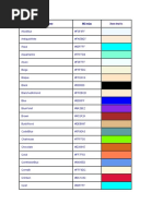 Convert HTML Colour Code in KML | PDF | Abstract Strategy Games | Color
