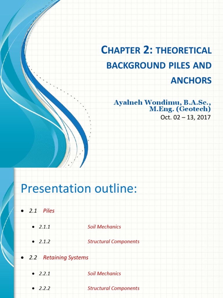 Chapter 2 Theoretical Background _introduction | Deep Foundation ...