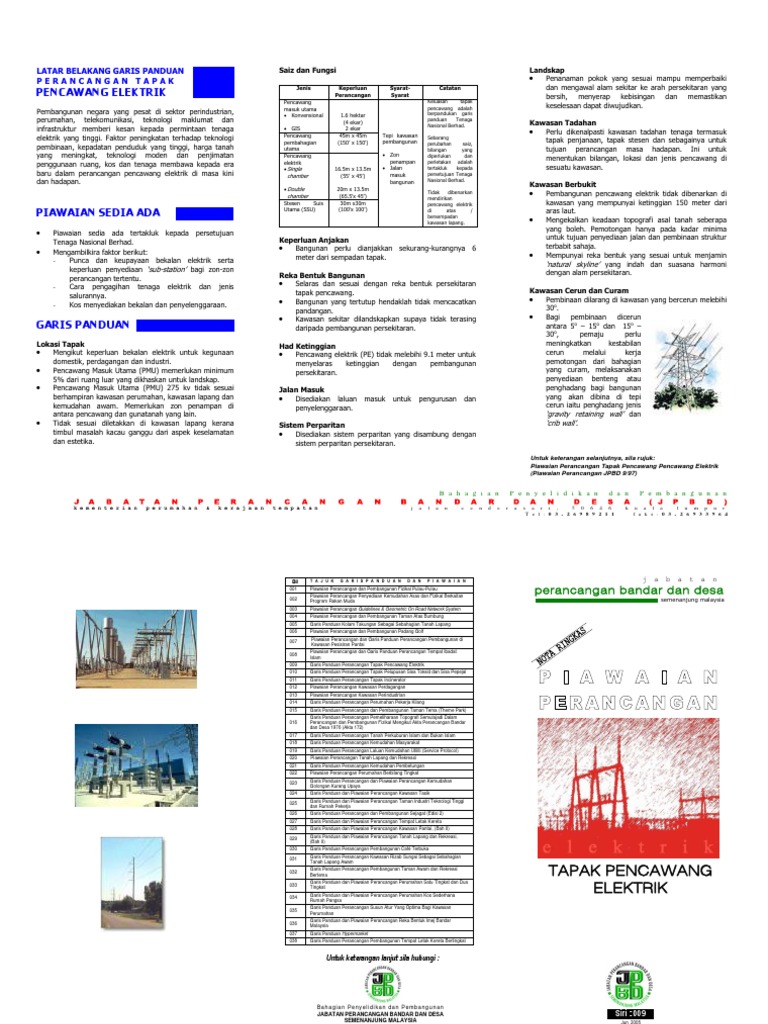 009 - Pencawang Elektrik | PDF