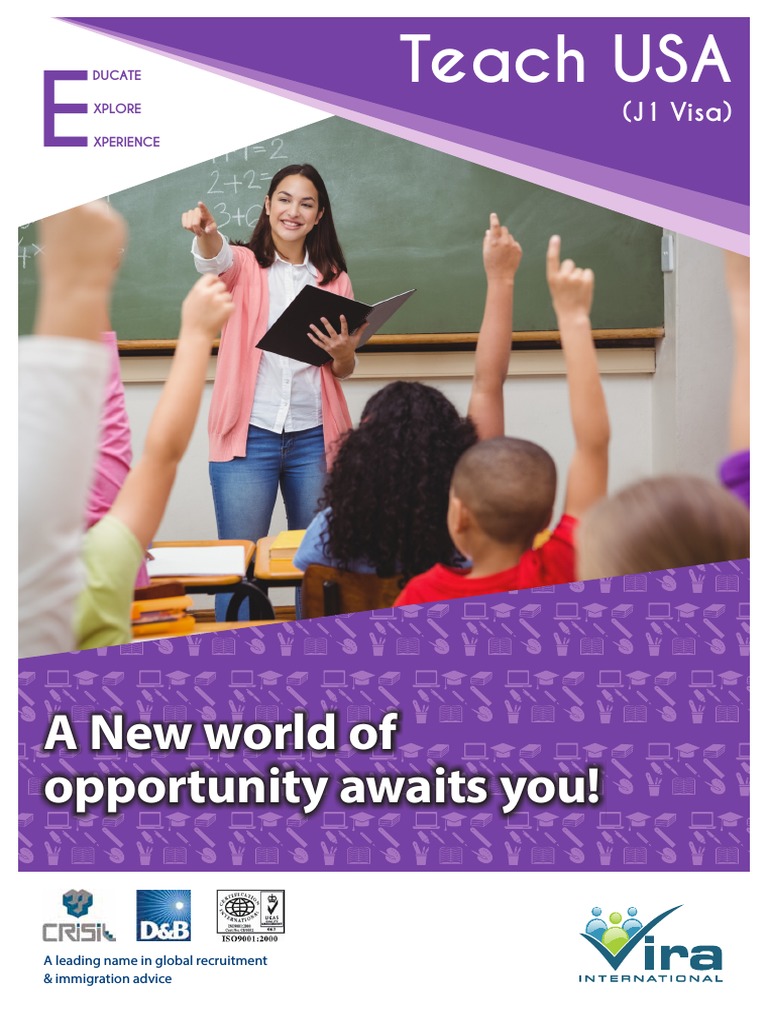 Teach USA Brochure 2018 | PDF | Travel Visa | Teachers