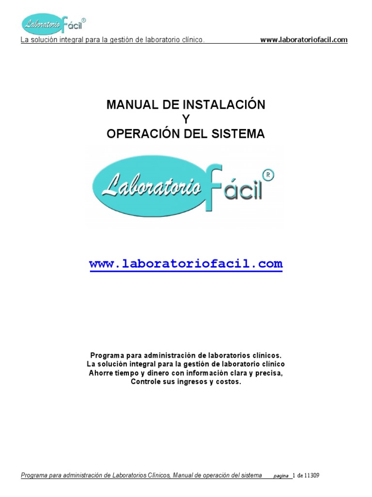 Manual Laboratorio Facil PDF | PDF | Programa de computadora | Programación
