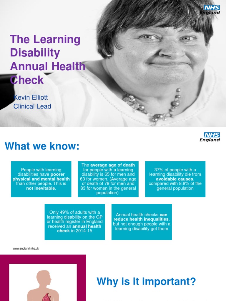 Annual Health Check Information | PDF | Health Care | Health Equity