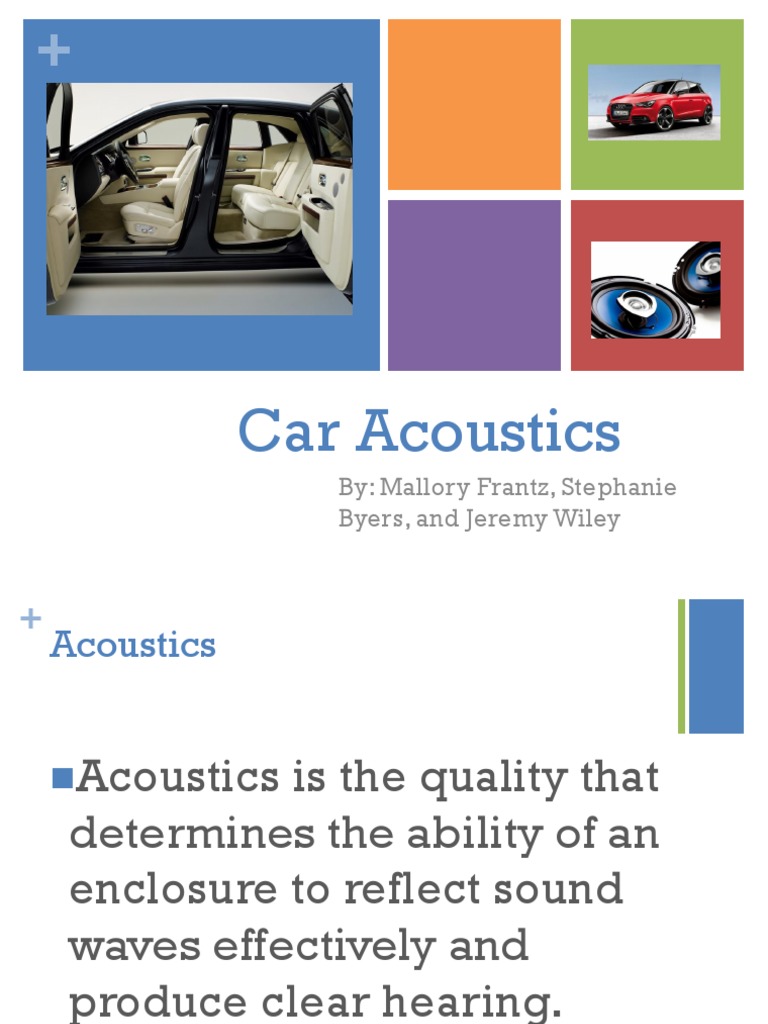 Car Acoustics | PDF | Loudspeaker | Sound