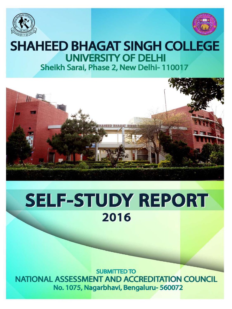 SBSC Self Study Report Final PDF | PDF | Libraries | Curriculum