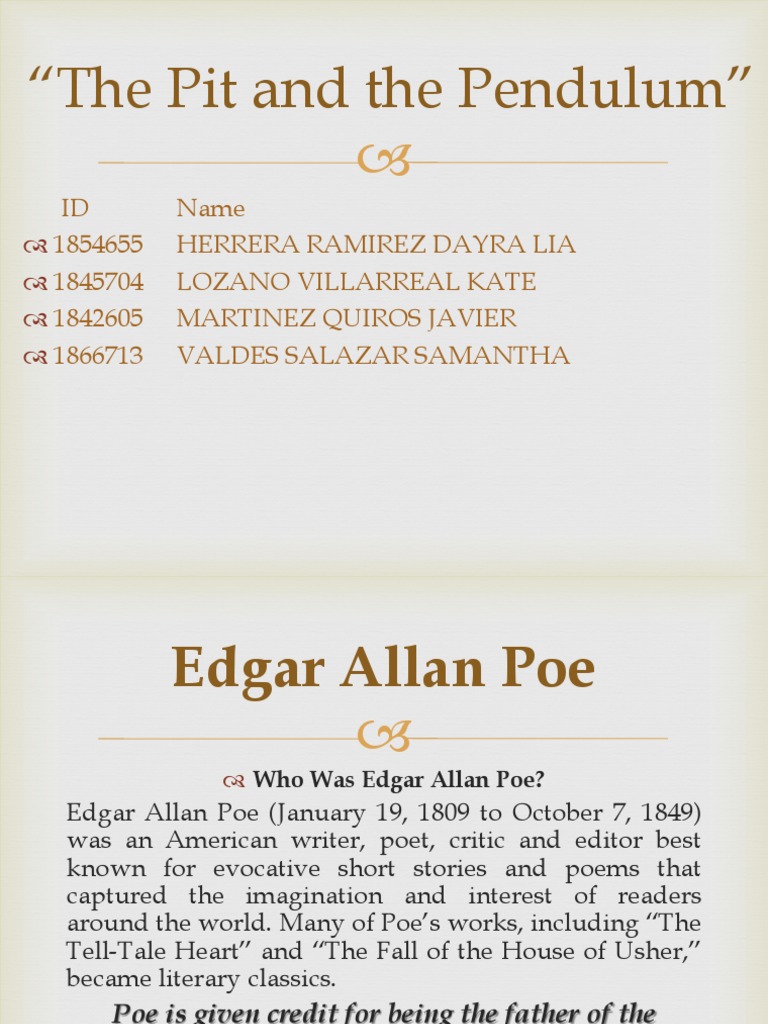 Poe's Dark Tale: Themes & Symbols | PDF