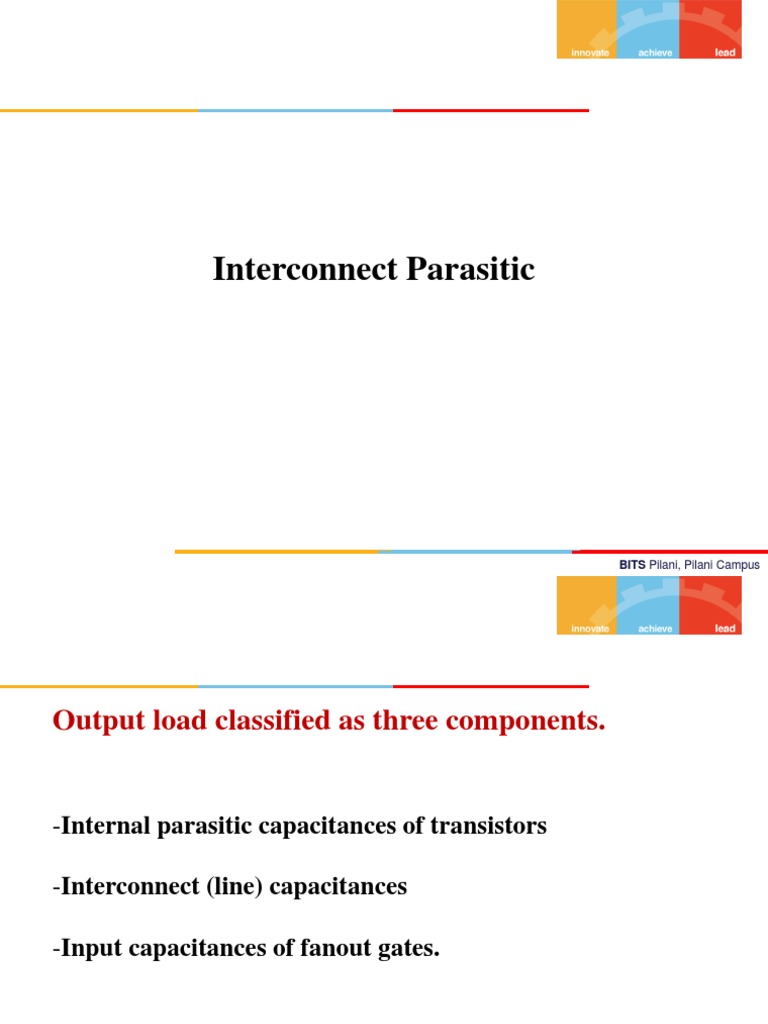 Interconnect Parasitics | Download Free PDF | Capacitor | Electrical Network