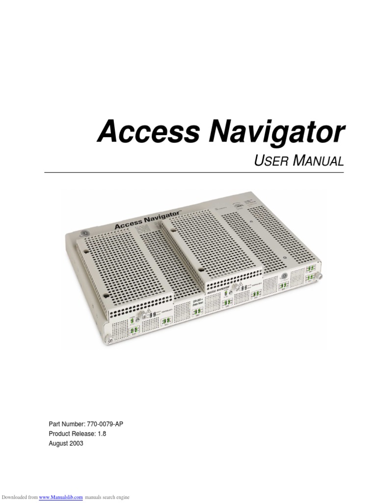 Access Navigator | PDF | License | Electrostatic Discharge