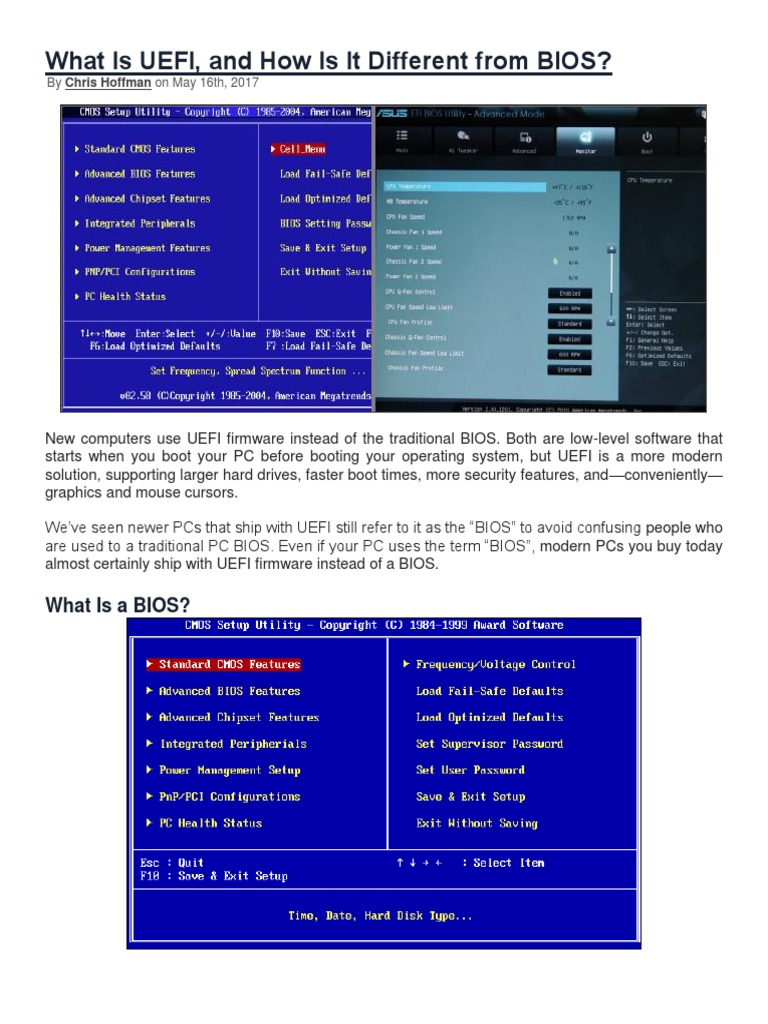 What Is UEFI | PDF | Bios | Booting