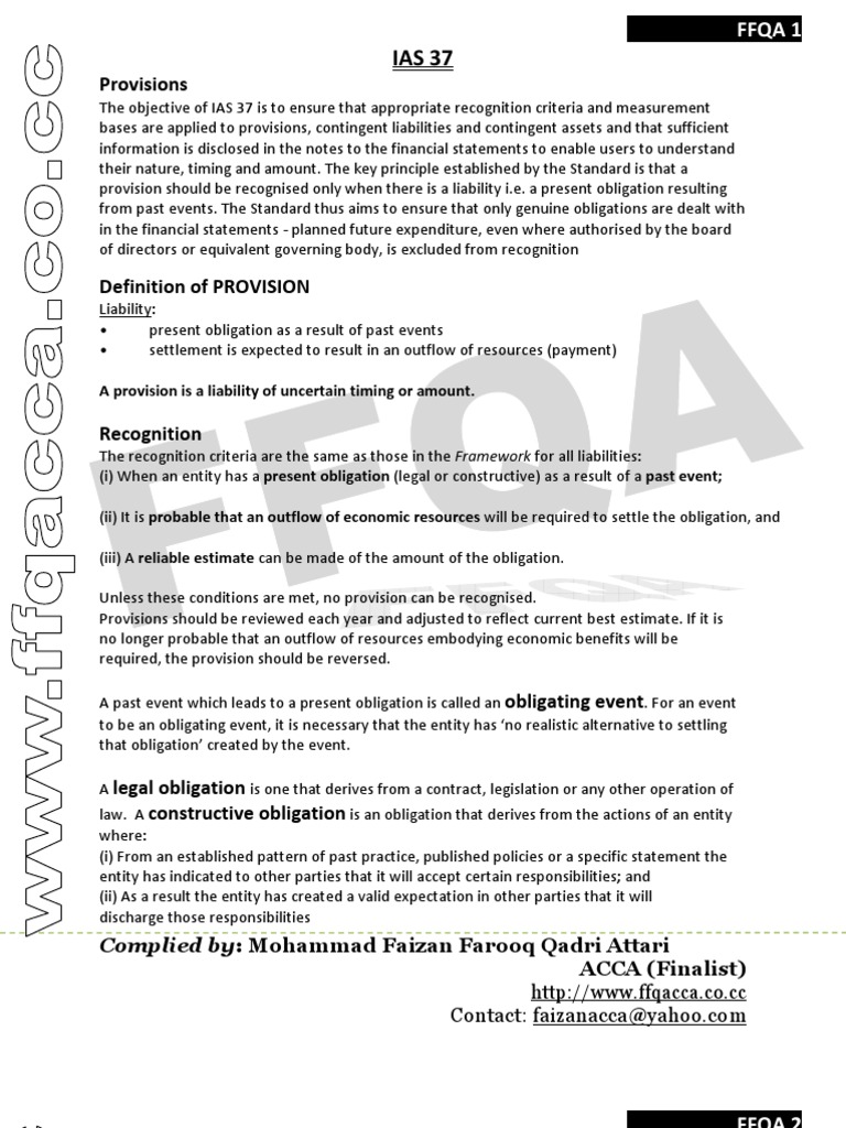 ias_37 | International Financial Reporting Standards | Business