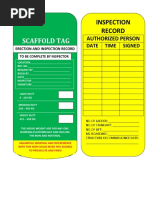 Hand Tools Inspection Checklist Template | PDF