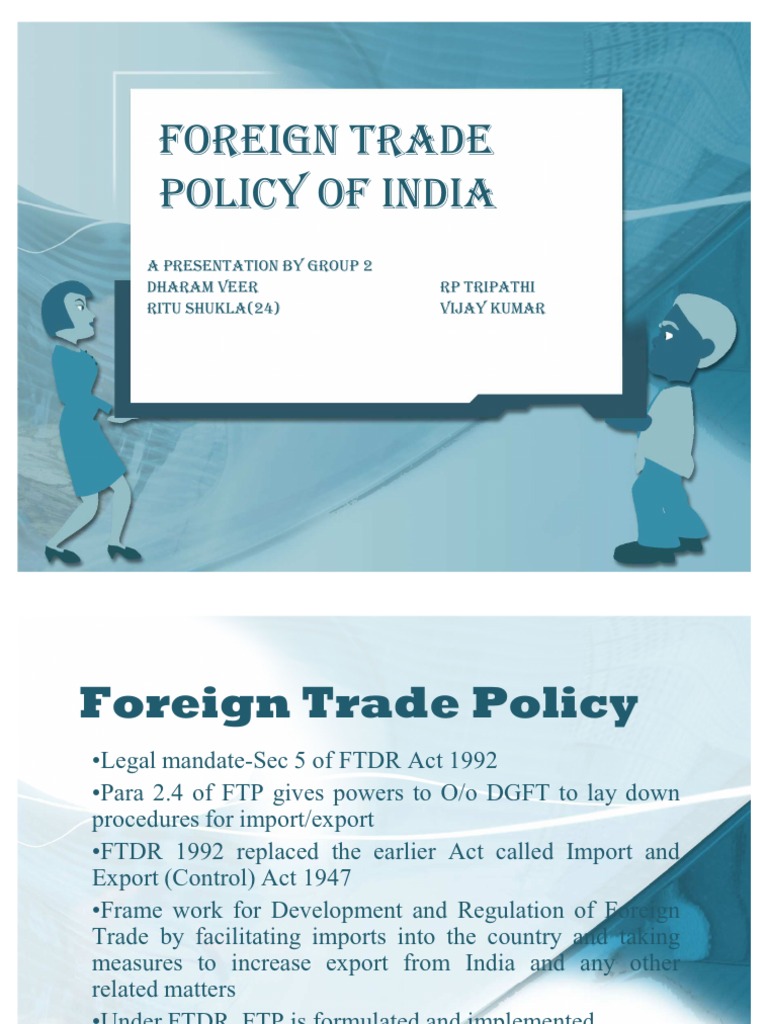 Foreign Trade Policy | PDF | Great Depression | Trade