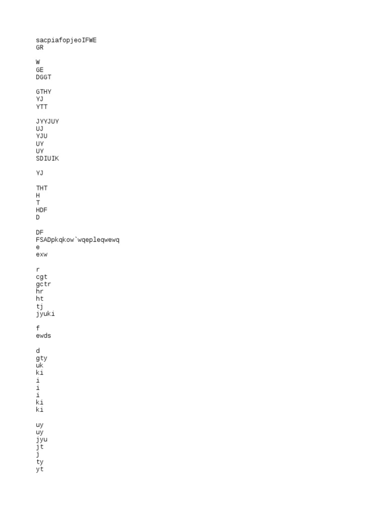 Nonsensical Text Placeholder | PDF | Games & Activities