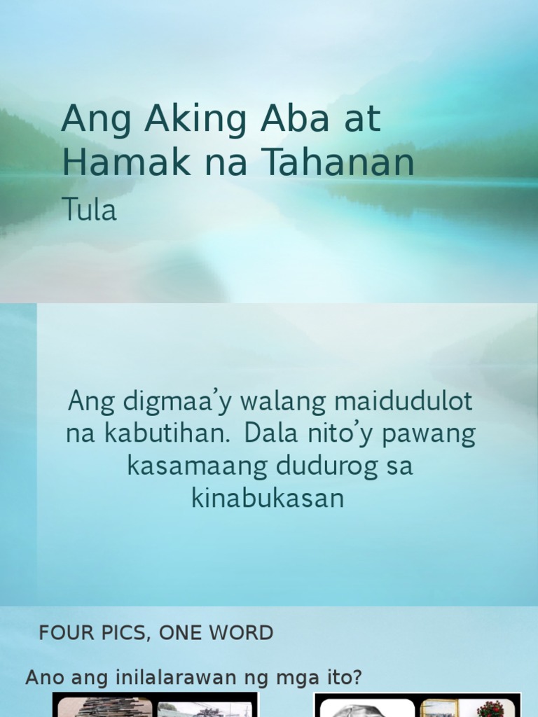 G-10 -Naisusulat Ang Sariling Tula