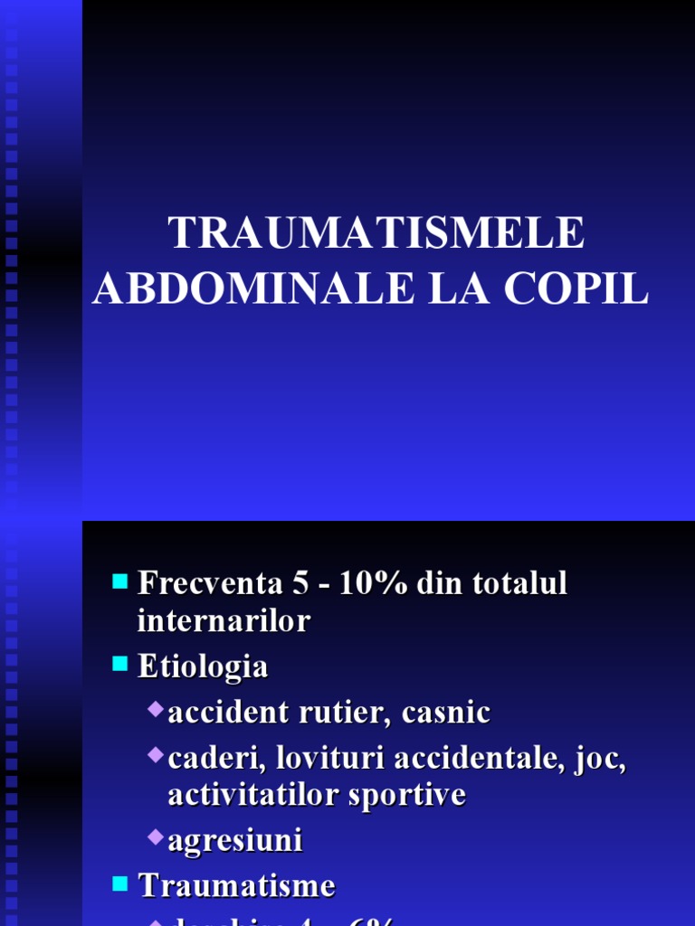 Traumatisme | PDF