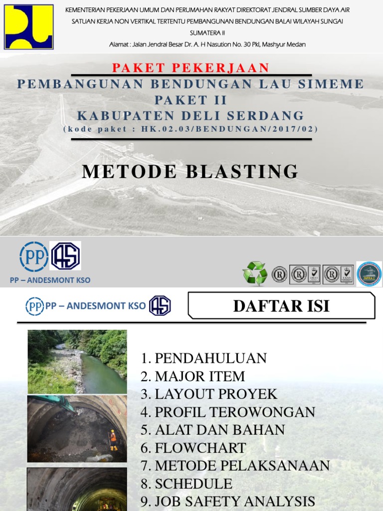 Metode Blasting Terowongan 08 01 18 Pdf